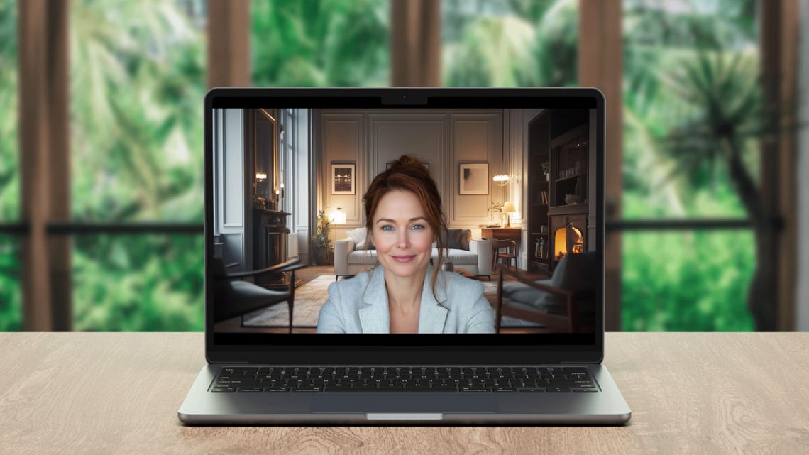 Victorian Zoom Background, Living Room Meeting Decor, Home Office ...