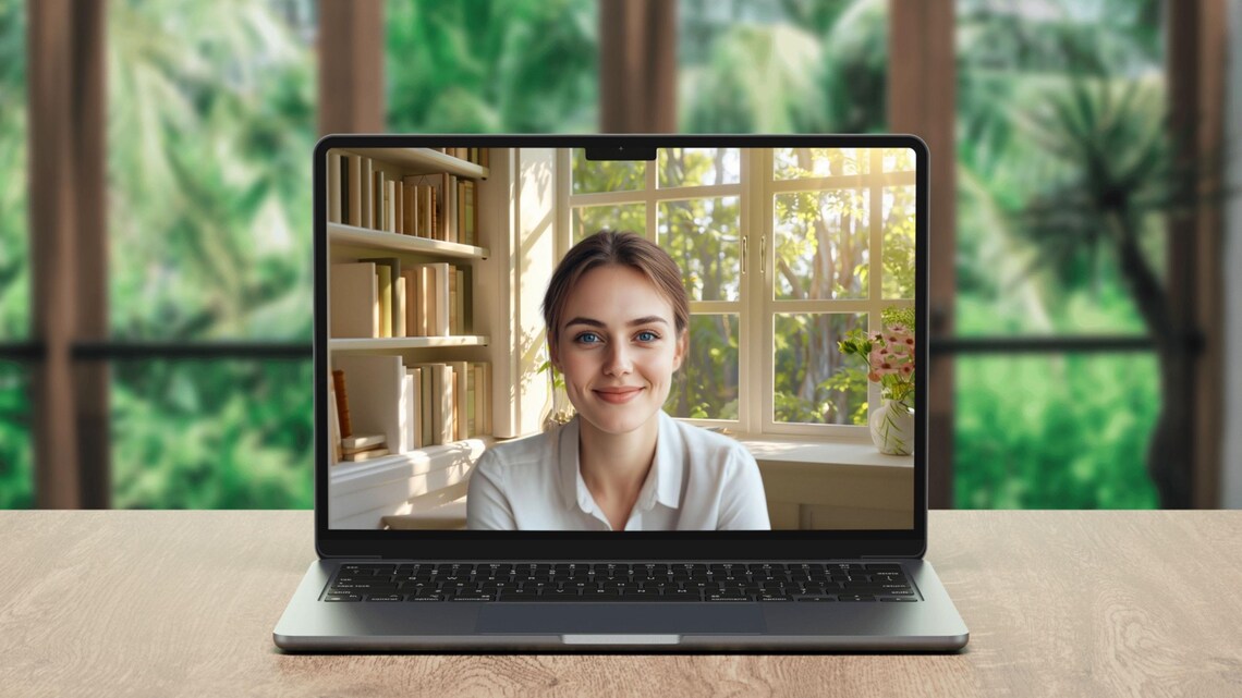 Cozy Reading Nook Virtual Background for Zoom | MS Teams, Webex, Skype ...