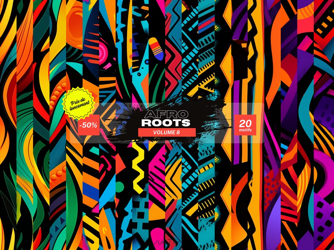 African Pattern Pack of 20 on Promotion. Afro Roots Volume 8. Superior ...