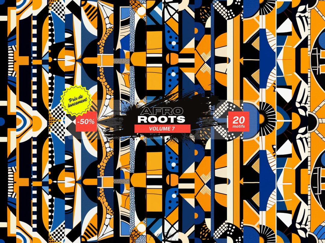African Pattern Pack of 20 on Promotion. Afro Roots Volume 7. Superior ...