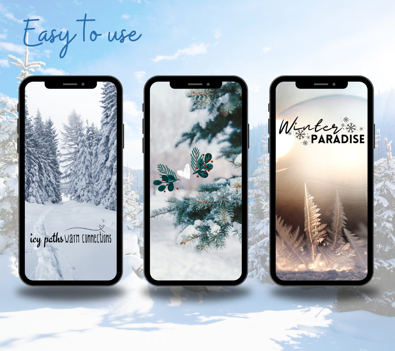 155 Winter IG Story Stickers | Winter Clipart | Winter Digital Stickers ...