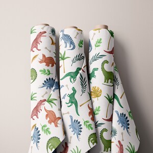 Dinosaur Seamless Repeat Dinosaur Repeat Pattern Dinosaur Fabric ...