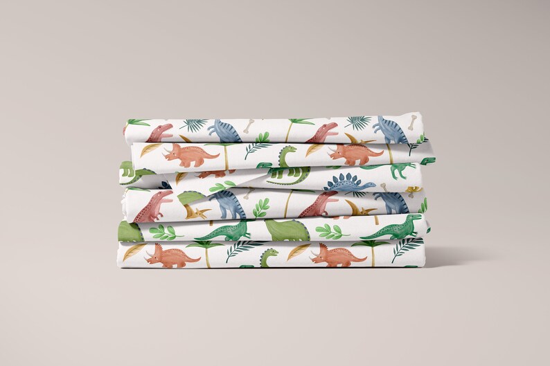 Dinosaur Seamless Repeat Dinosaur Repeat Pattern Dinosaur Fabric ...