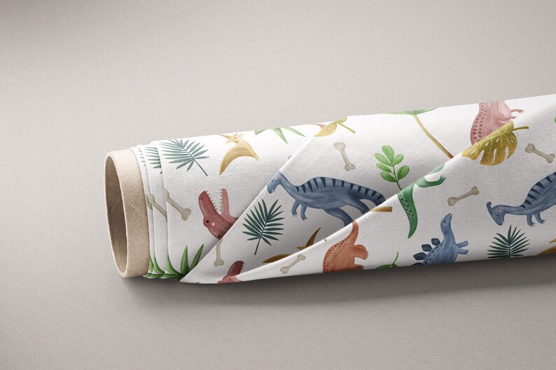 Dinosaur Seamless Repeat Dinosaur Repeat Pattern Dinosaur Fabric ...