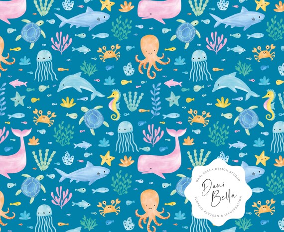 Underwater Pattern Elizabeth Hartman Awesome Ocean Quilt Pattern