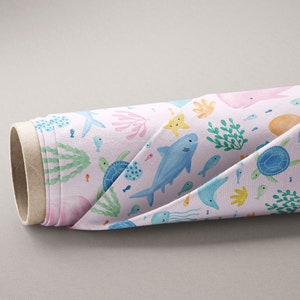 Sea Life Seamless Pattern, Ocean Animals Repeat Pattern, Under the Sea ...