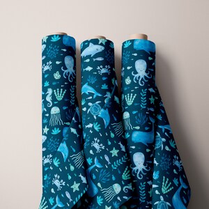 Sea Life Repeat Pattern, Under the Sea Seamless File, Ocean Animals ...