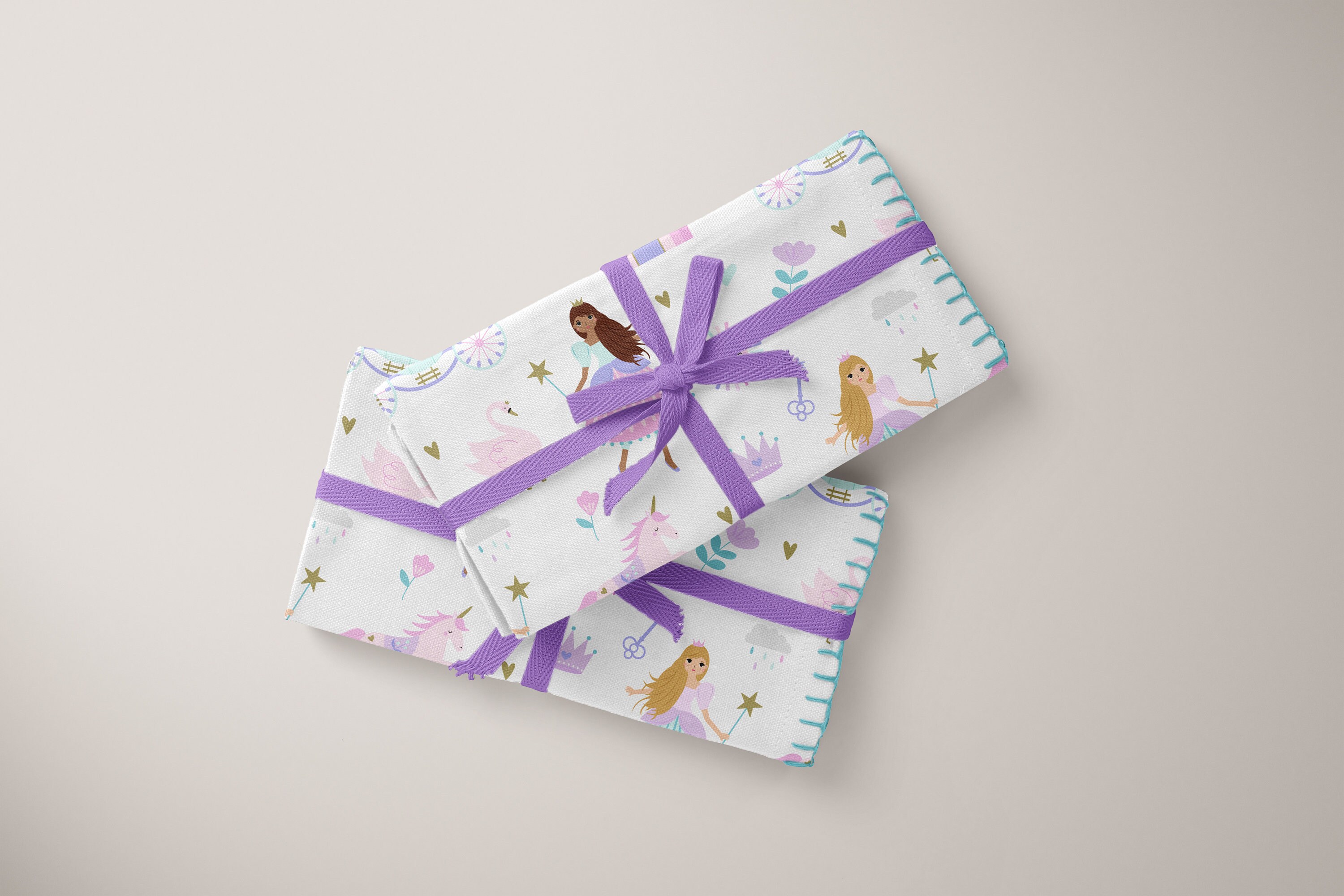 Princess Seamless Repeat Princess Repeat Pattern Princess Fabric ...