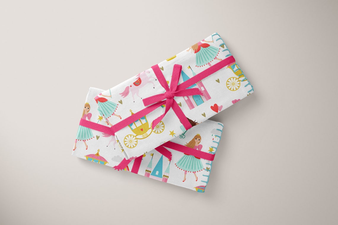 Princess Seamless Repeat Princess Repeat Pattern Princess Fabric ...