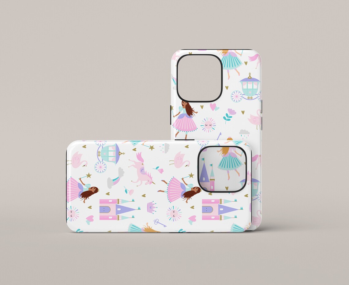 Princess Seamless Repeat Princess Repeat Pattern Princess Fabric ...