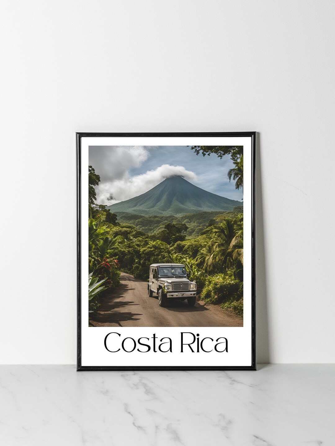 Stunning Costa Rica Wall Art Print Tropical Travel Poster Costa Rica ...