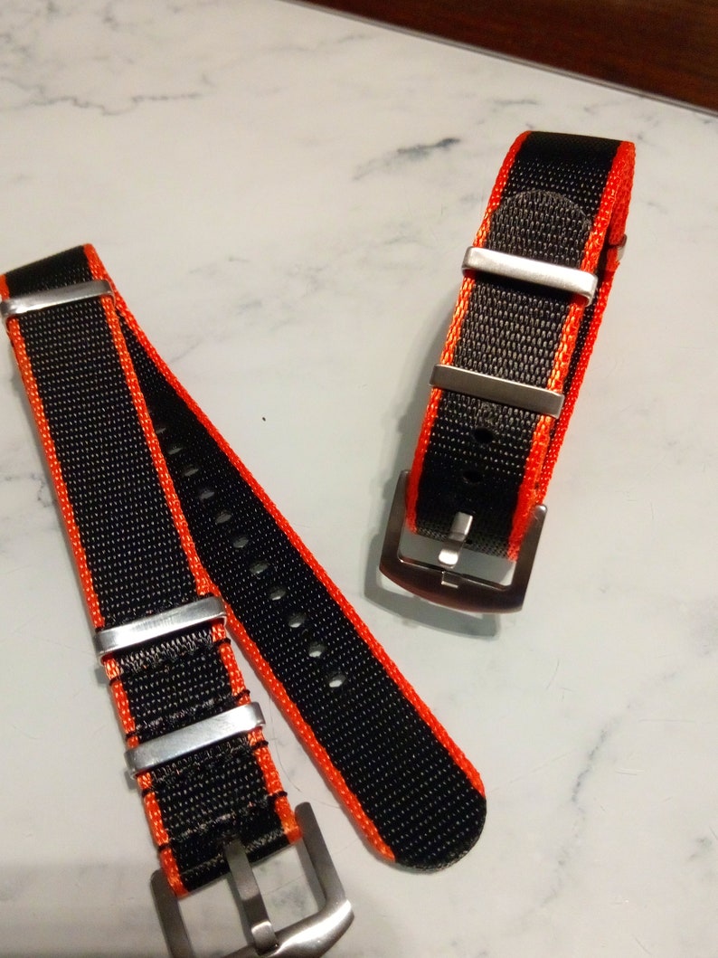 20 Mm Width NATO Stripe Polyamide Nylon Wrist Watch Strap 20mm - Etsy UK