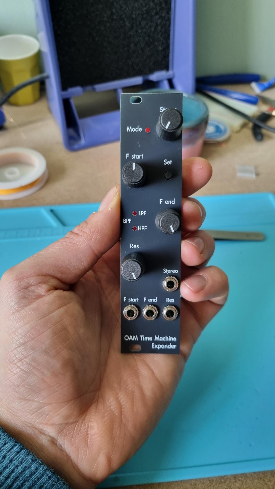 Eurorack: OAM Time Machine Expander - Built Module (crazy Filtered ...