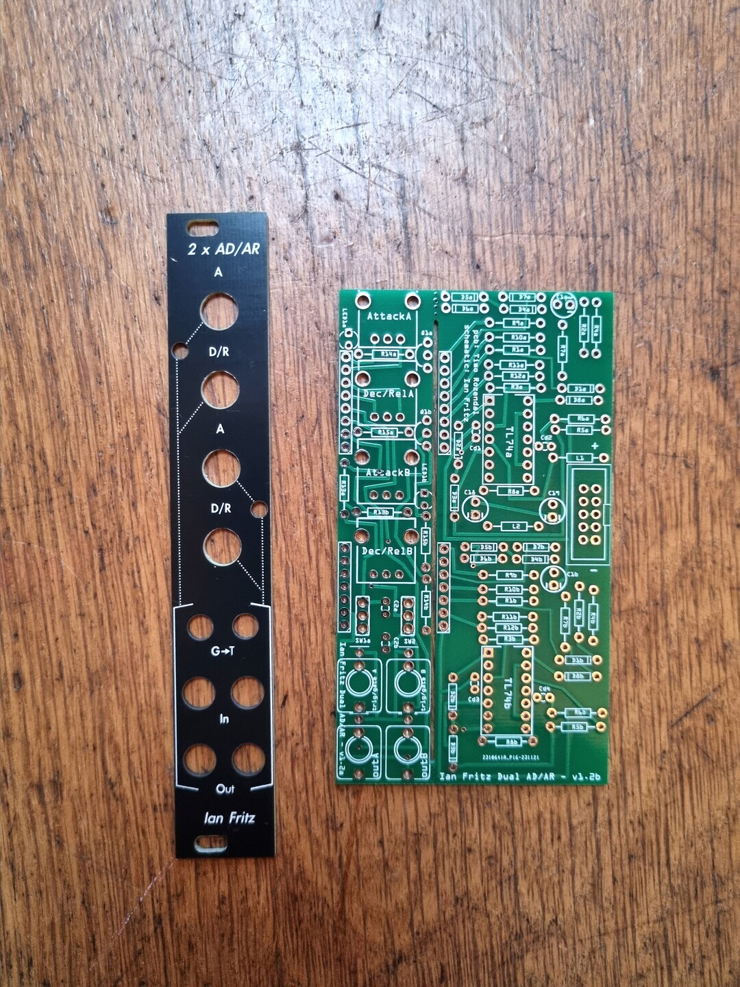 Eurorack DIY: 2x AD/AR Envelope Based on Ian Fritz Design - Etsy