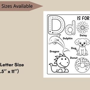 Coloring Pages - Printable - Alphabet - Worksheets - Kindergarten ...