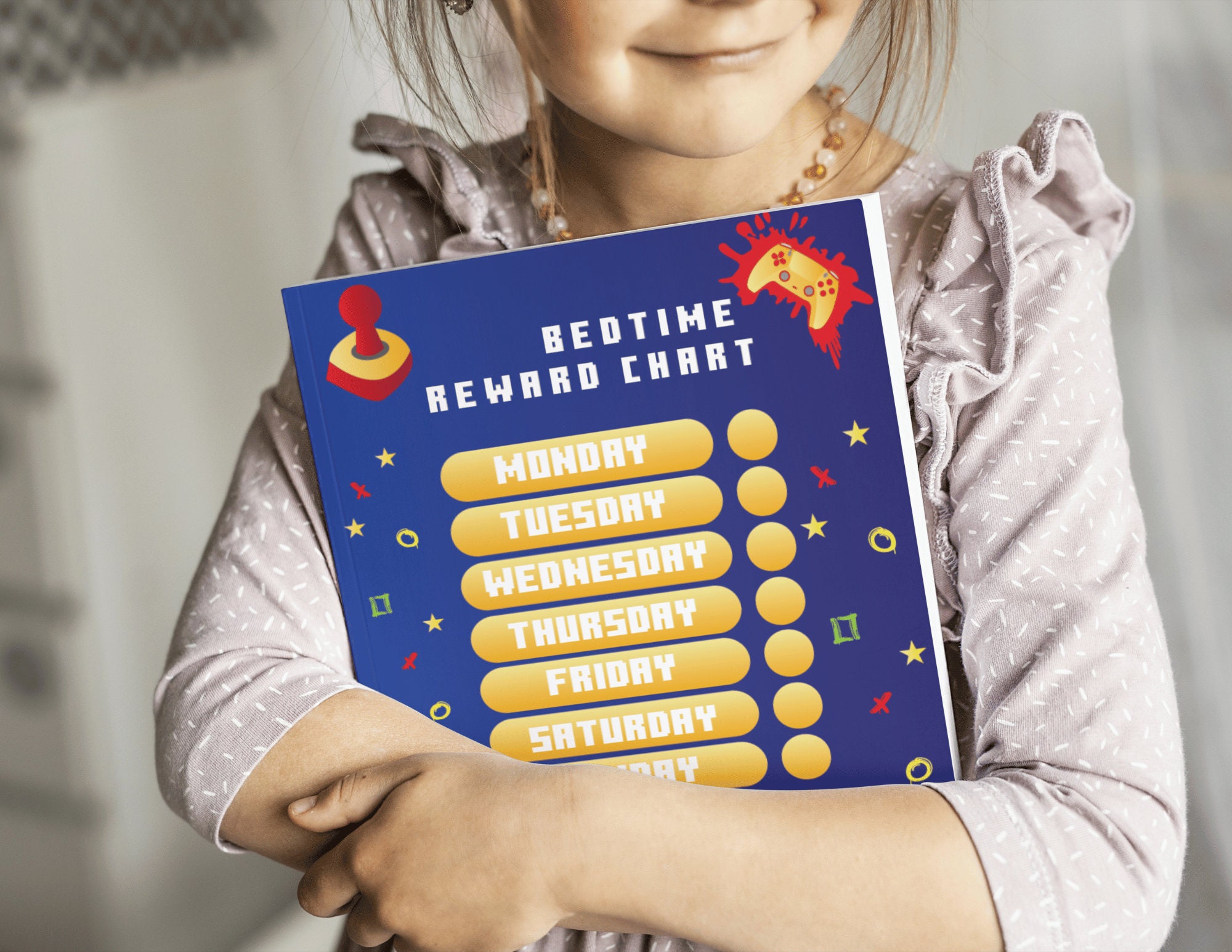 Video Game Themed Reward Chart Bundle 5 Digital Printable Reward Charts ...