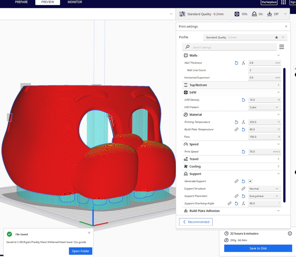 Withered Freddy Mask DIGITAL File for 3D Printing FNAF / Five Nights at Freddys - Etsy