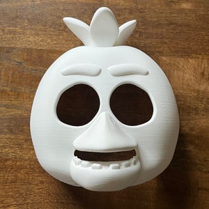 Chica Mask DIGITAL File for 3D Printing (FNAF / Five Nights at Freddy’s ...