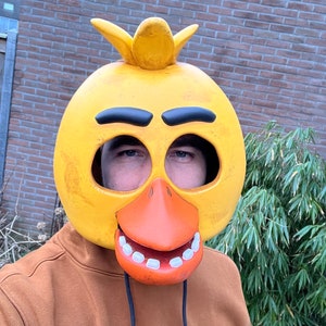 Chica Mask DIGITAL File for 3D Printing (FNAF / Five Nights at Freddy’s ...