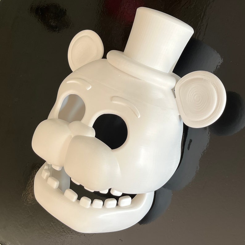 Withered Freddy Mask DIGITAL File for 3D Printing (FNAF / Five Nights ...
