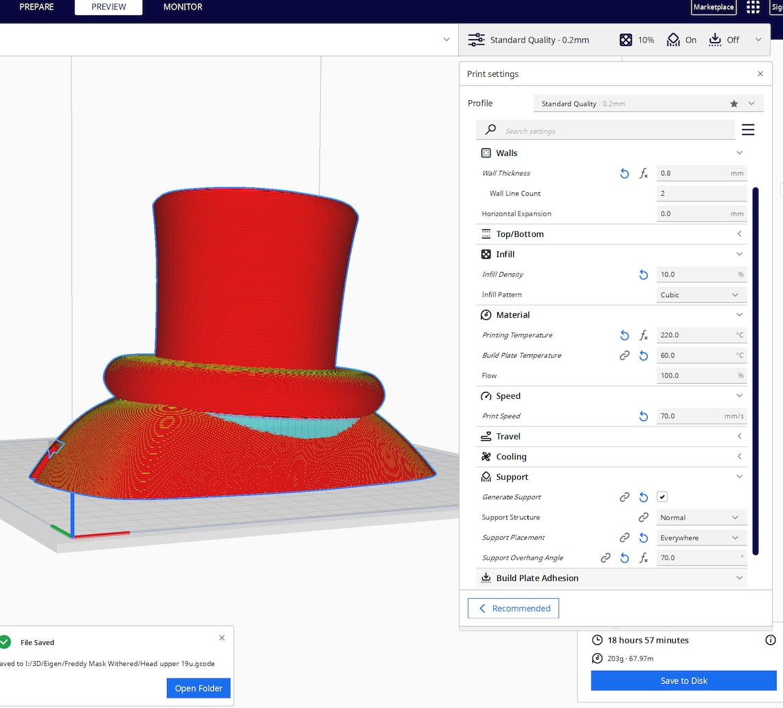 Withered Freddy Mask DIGITAL File for 3D Printing FNAF / Five Nights at Freddys - Etsy