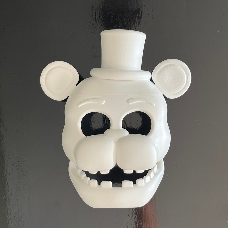 Withered Freddy Mask DIGITAL File for 3D Printing (FNAF / Five Nights ...