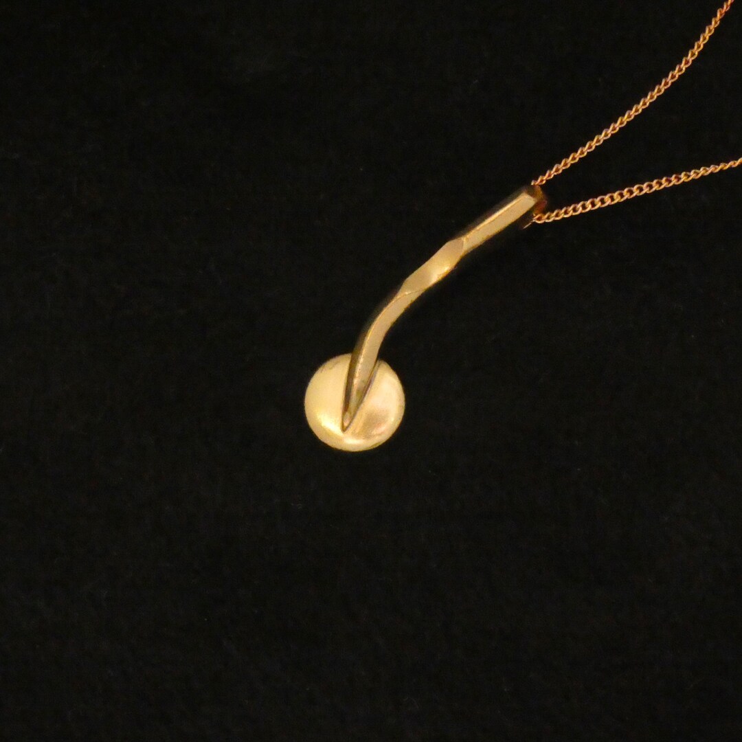 Handcrafted Saxophone Necklace, Designer Jewelry Made in France ...