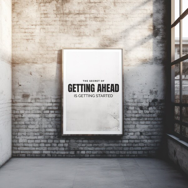 Getting Ahead - Etsy