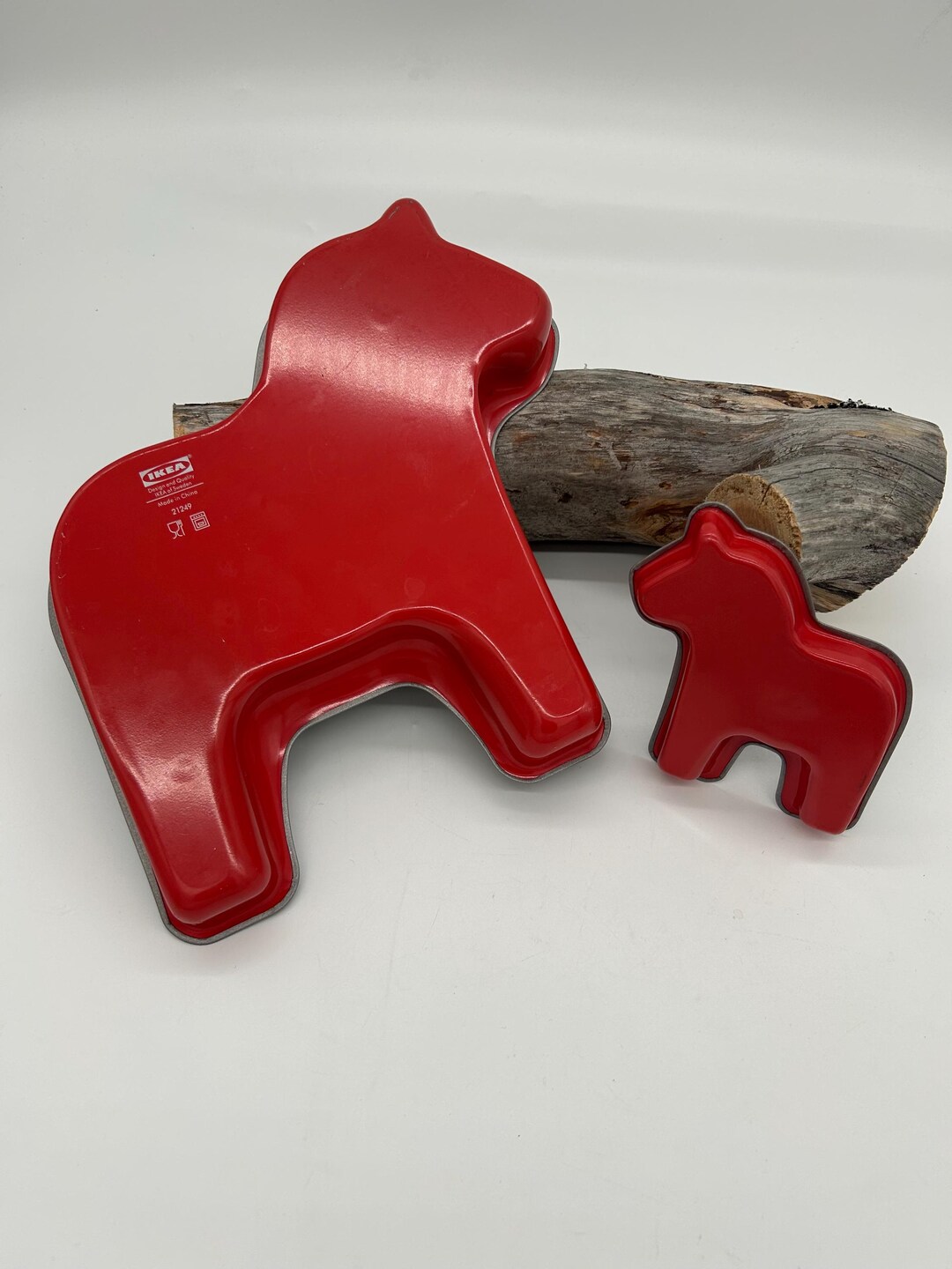 Vintage IKEA DALA HORSE Baking Molds – Set of 2 Drömmar Cake Pans ...