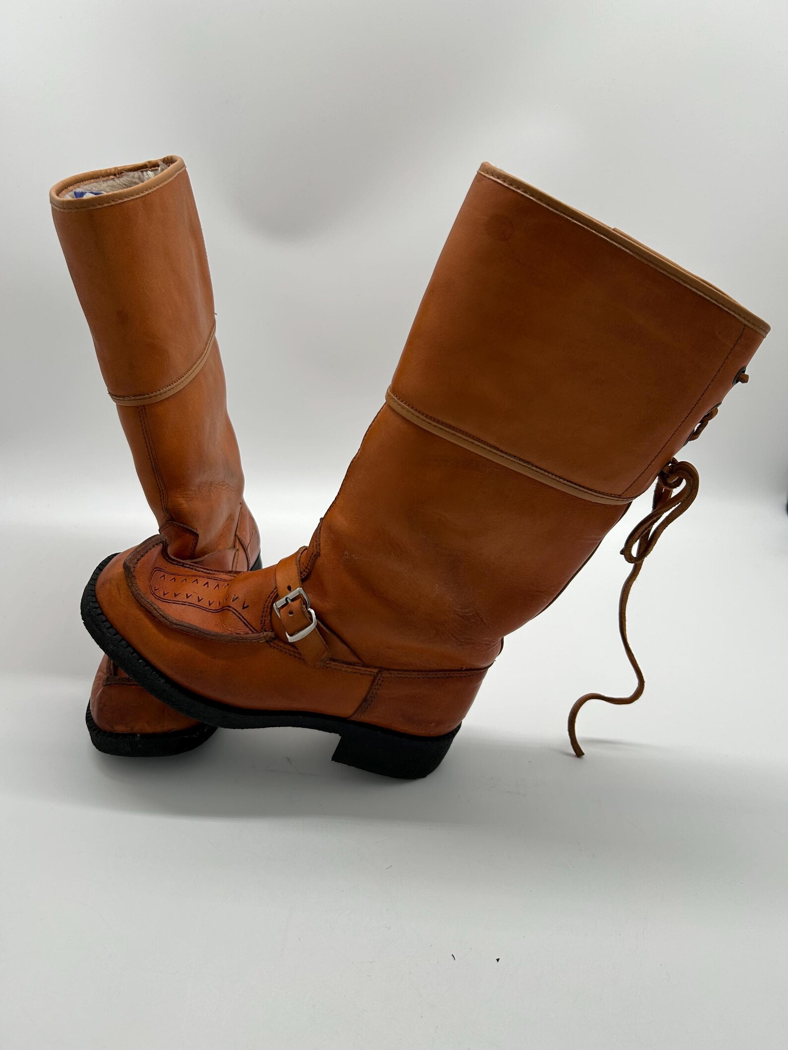 Finish/lappish SÁMI BOOTS, Size 35, Unisex, Unused, Leather, Vintage ...