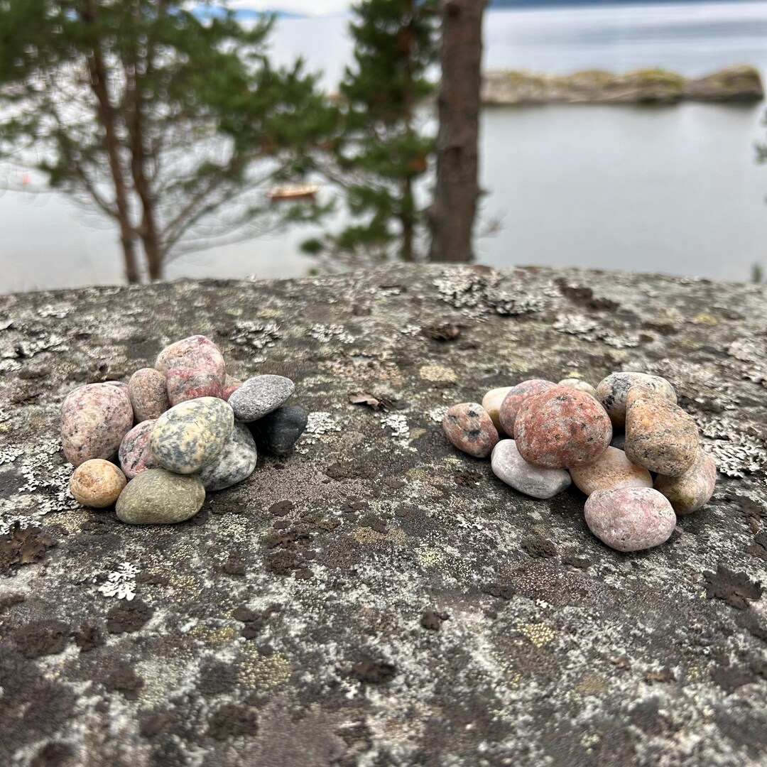 STONE SET, Small Stones, 2 Different Beach Sets, a Natural Gift, From ...
