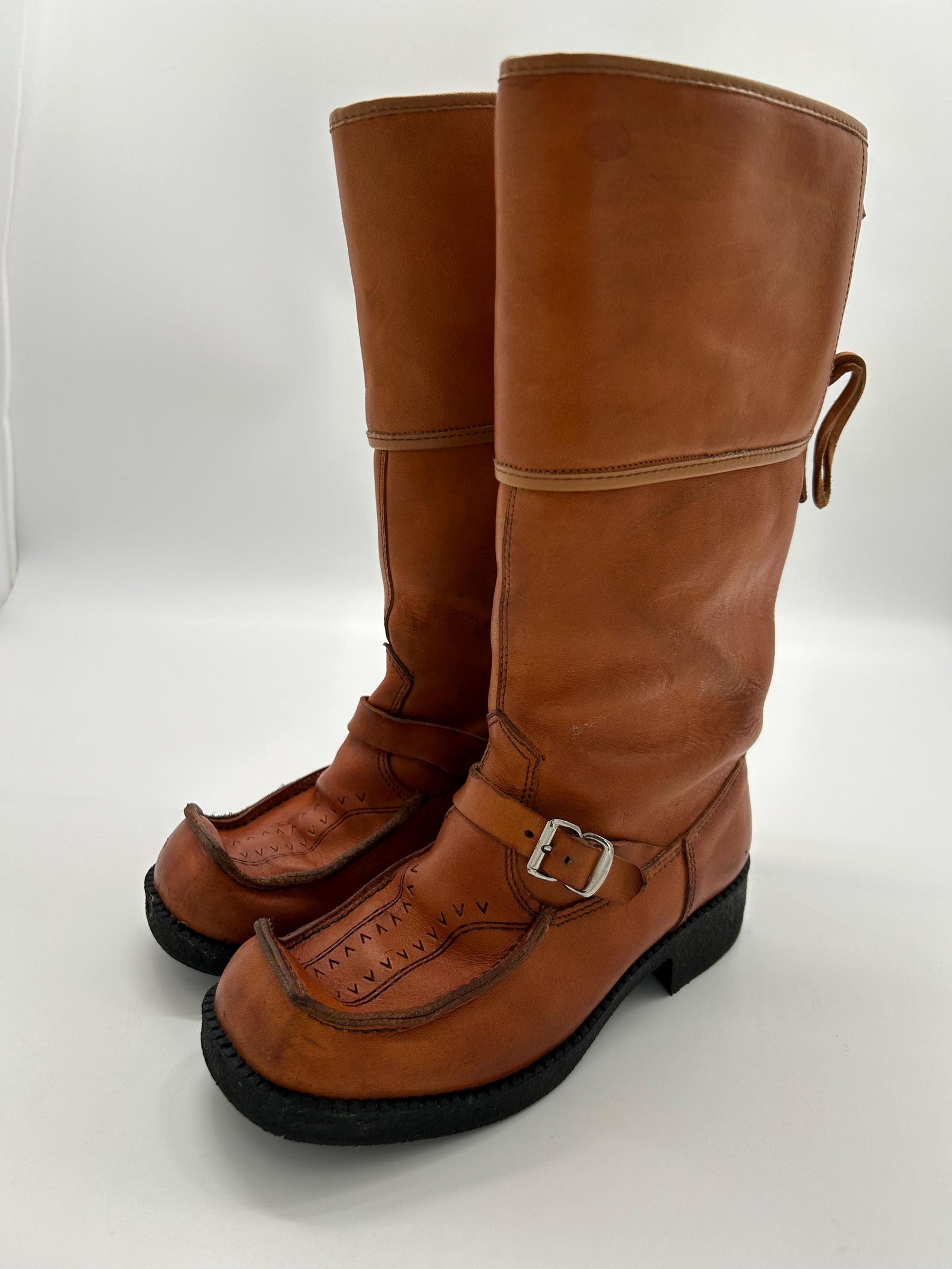 Finish/lappish SÁMI BOOTS, Size 35, Unisex, Unused, Leather, Vintage ...