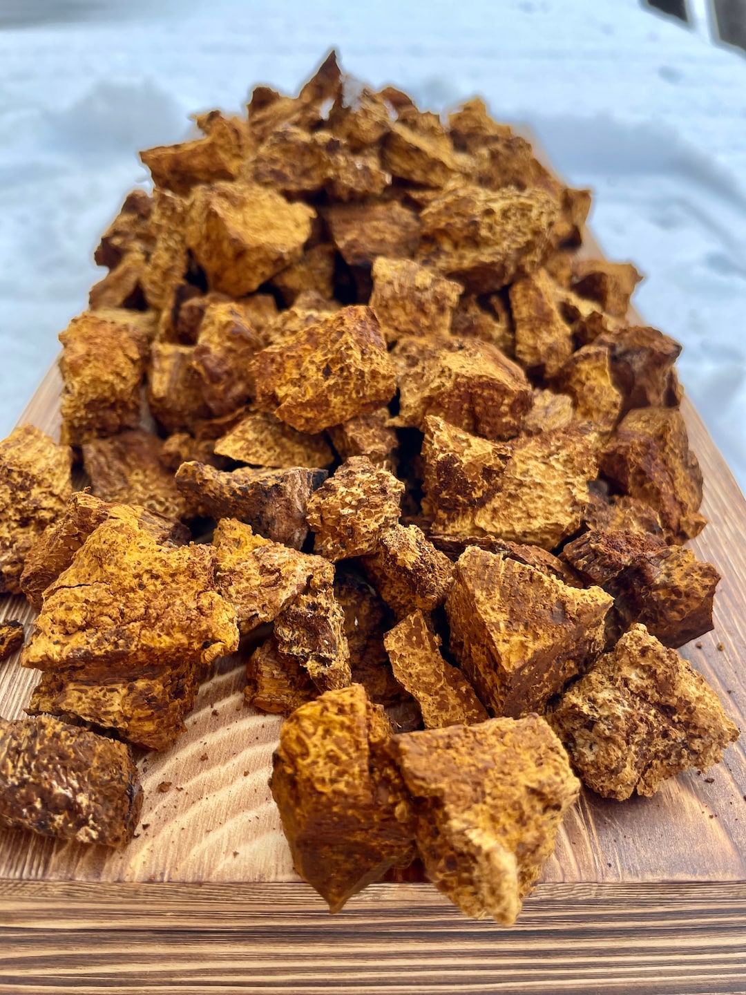 Wild CHAGA Mushroom Dried CHUNKS, 100 G BAG/3,94 Oz, From Swedish ...