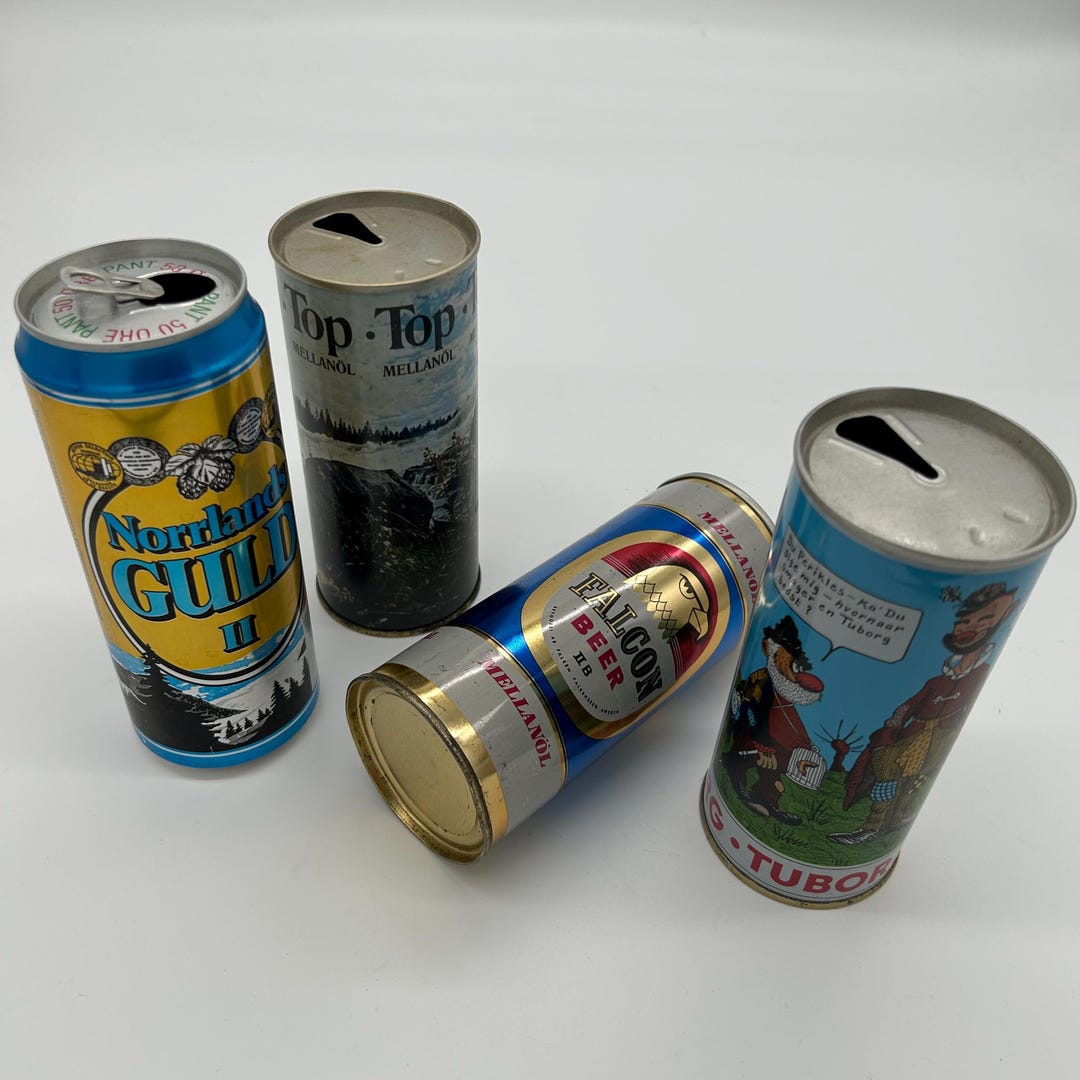Swedish/danish Beer Can, Price per Piece, 4 Different, Choose Yours ...