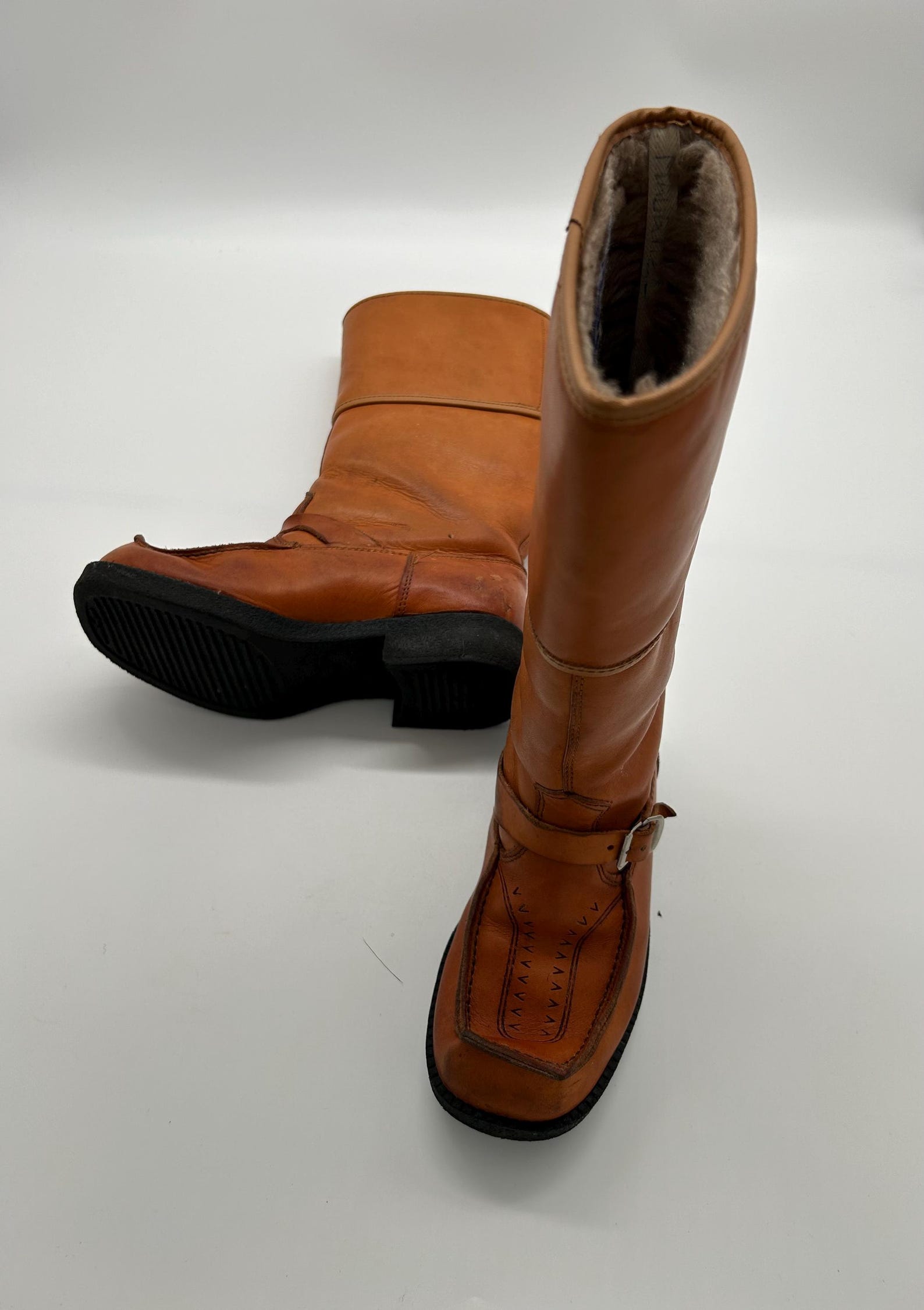 Finish/lappish SÁMI BOOTS, Size 35, Unisex, Unused, Leather, Vintage ...