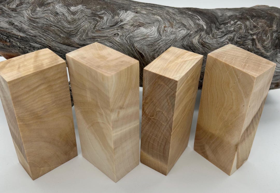BIRCH BURL BLOCK, 4 Types, for Your Next Project, Knife Handle Material ...