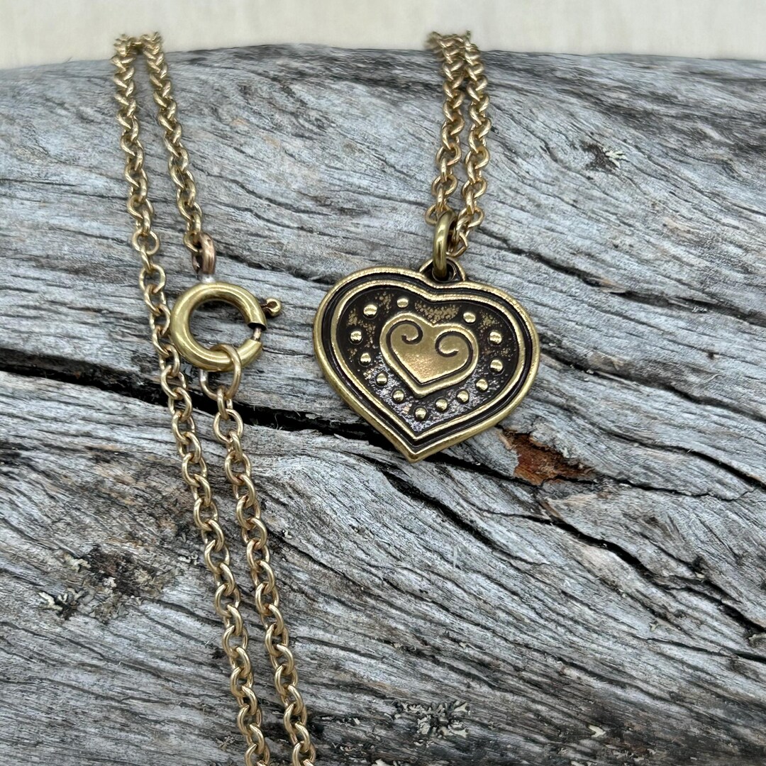 Kalevala Koru Finland, EURA HEART Pendant Necklace, the VIKING Jewelry ...