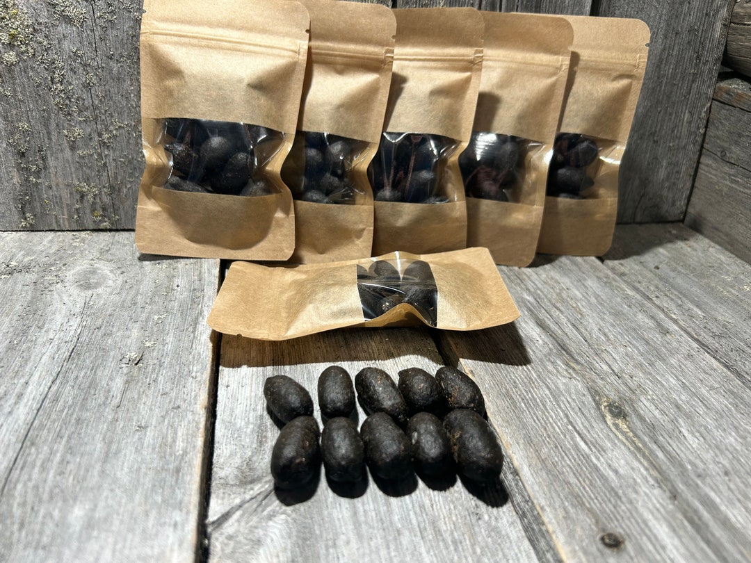 MOOSE POOP Bag, Fire Starter, From Lappland in Sweden, Tinder for a ...