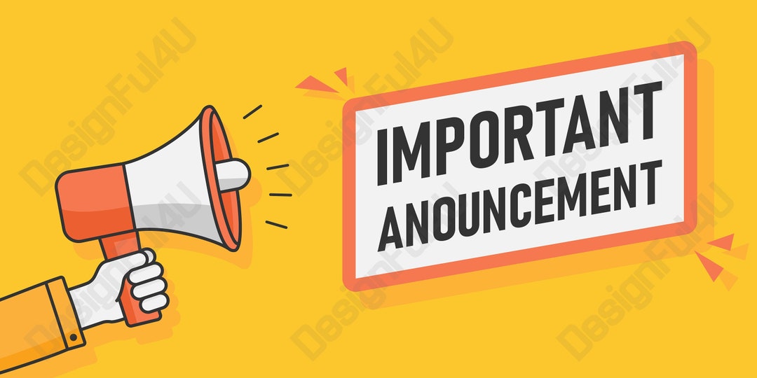 Big Sale Announcement Banner Template. Social Network Advertising ...