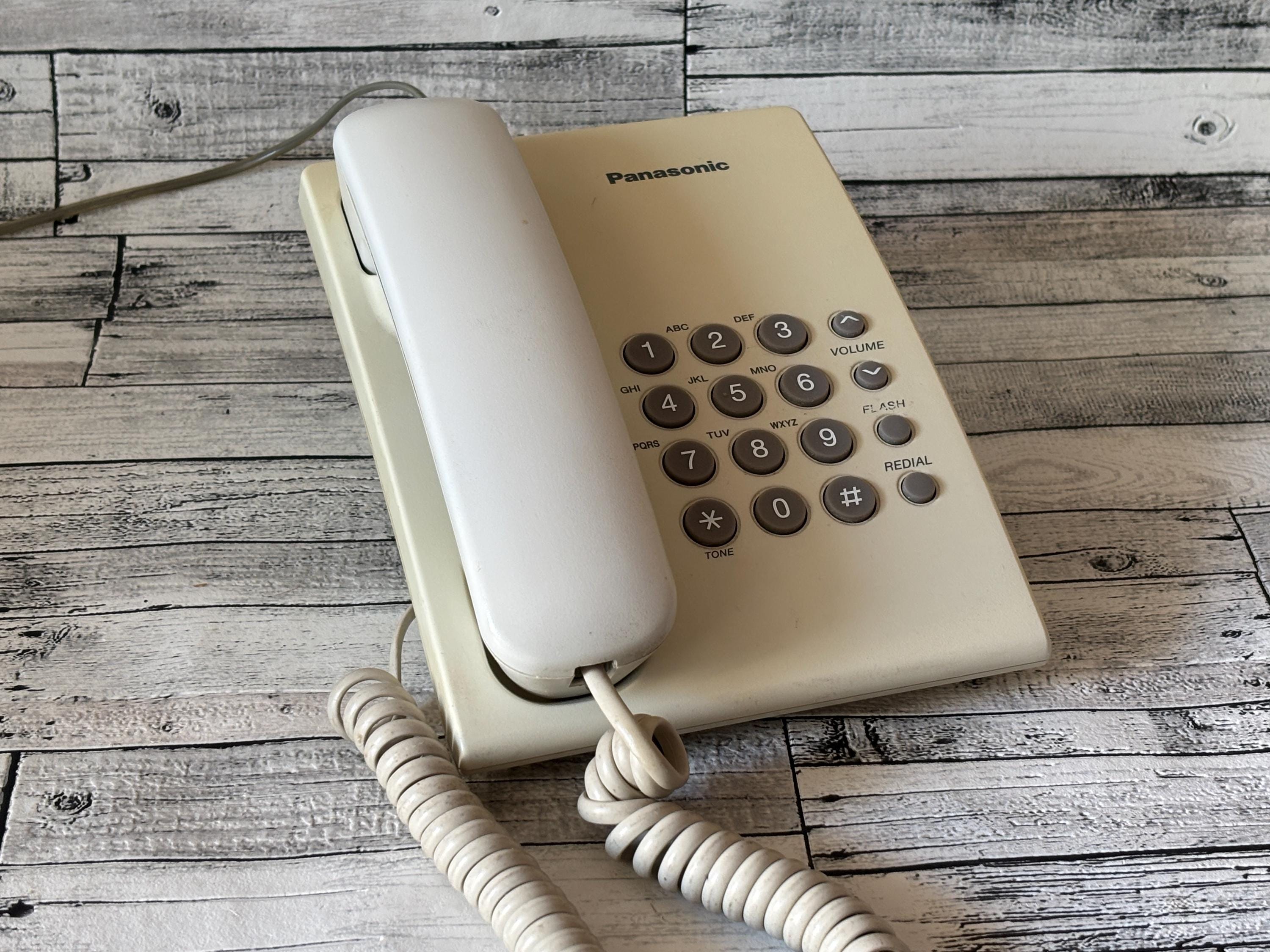 Panasonic KX-TS2350UA White Landline Phone - Push-button Decorative Item - Etsy