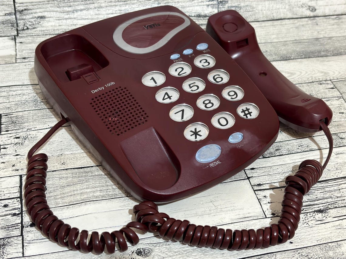 Landline Phone Versi.phone From Warsa.antique Telephonew.stationary ...