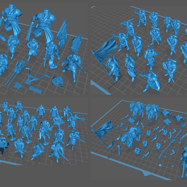 Imperial Guard Proxy Stl Files - Etsy