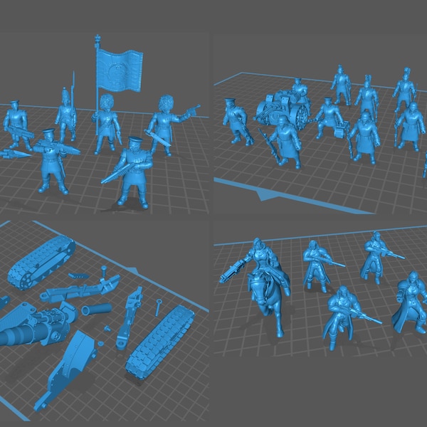 Imperial Guard Proxy Stl Files - Etsy