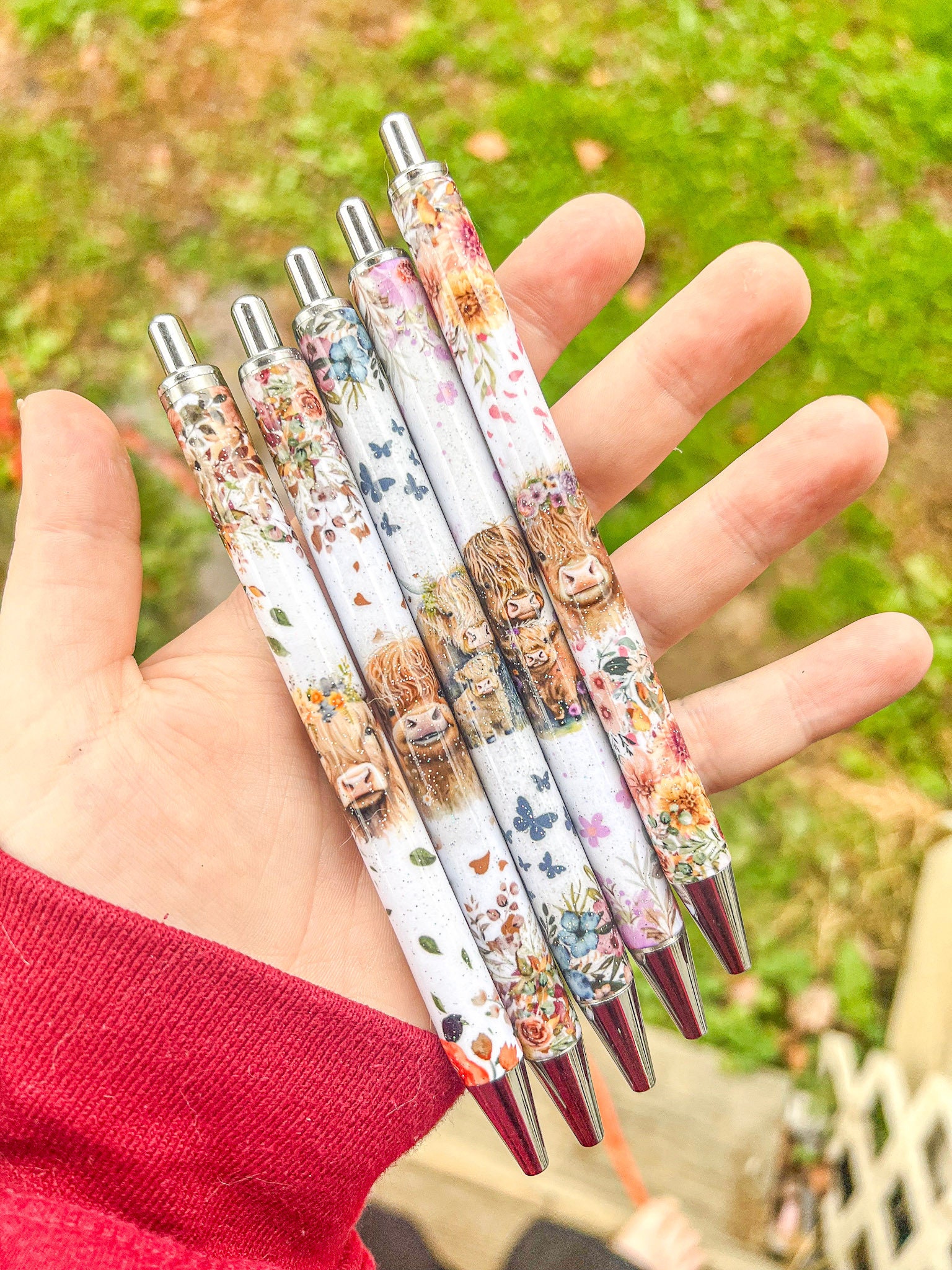 Highland Cow Pens - Etsy