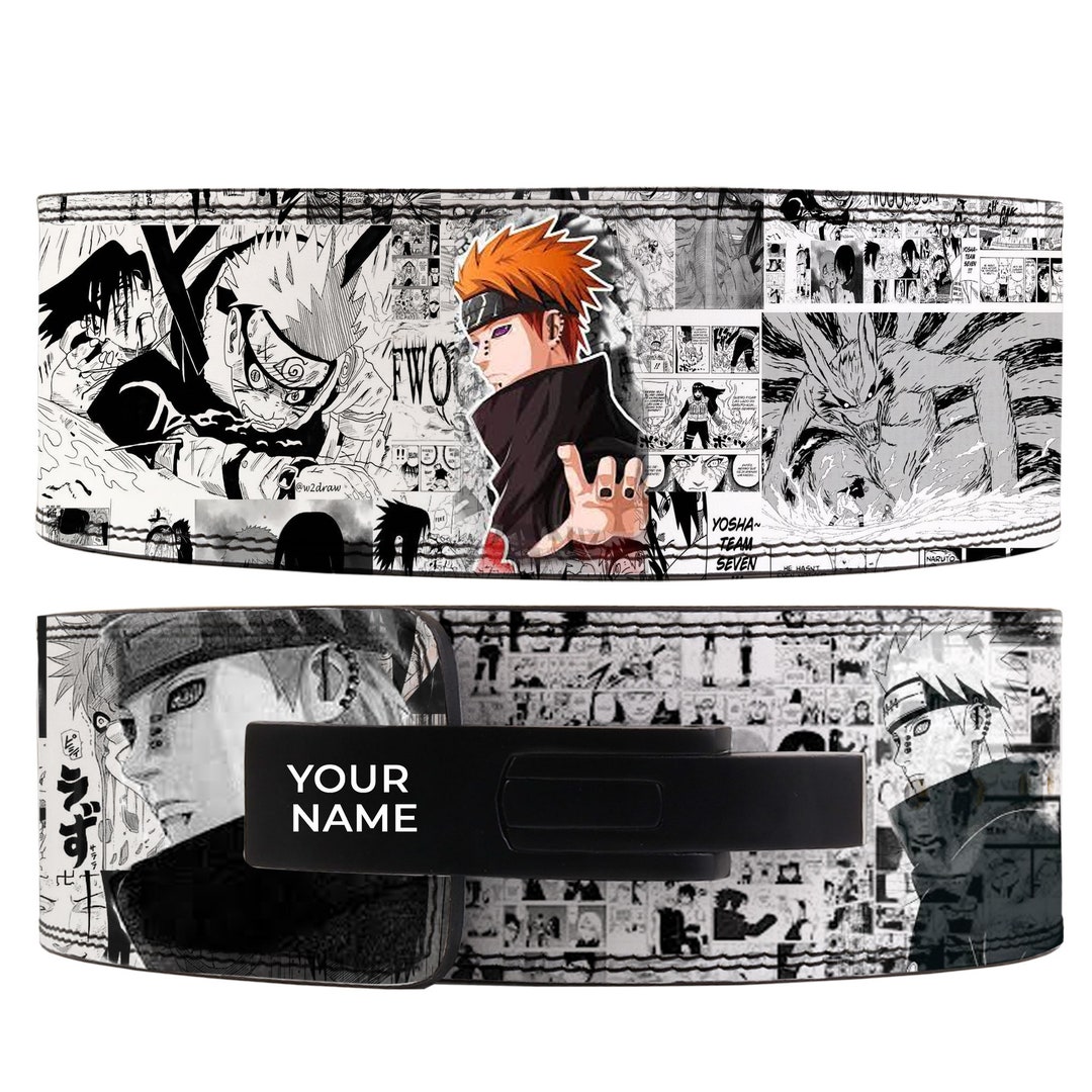 Naruto Anime Lever Lifting Belt Weightlifting Anime Belt - Etsy