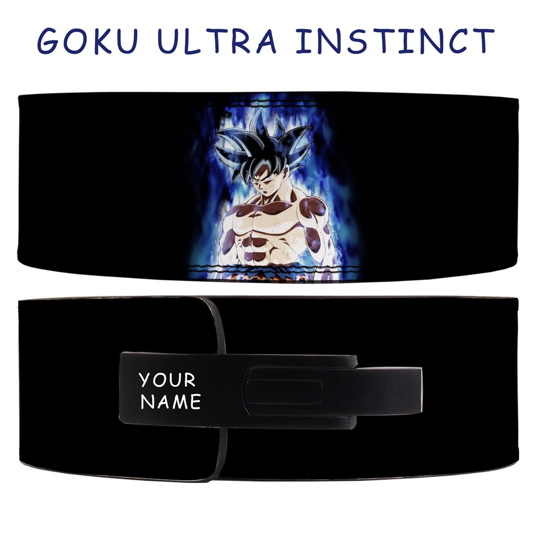 Goku Ultra Instinct Lever Belt Powerlifting Lever Belt Anime - Etsy