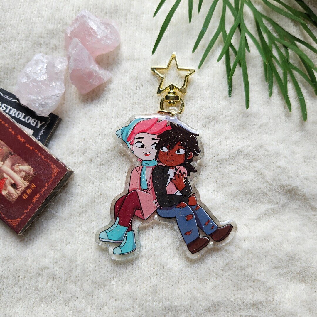 Gary Prince and Marshall Lee Gumlee Acrylic Keychain - Etsy Gary Prince and Marshall Lee Gumlee Acrylic Keychain - Etsy