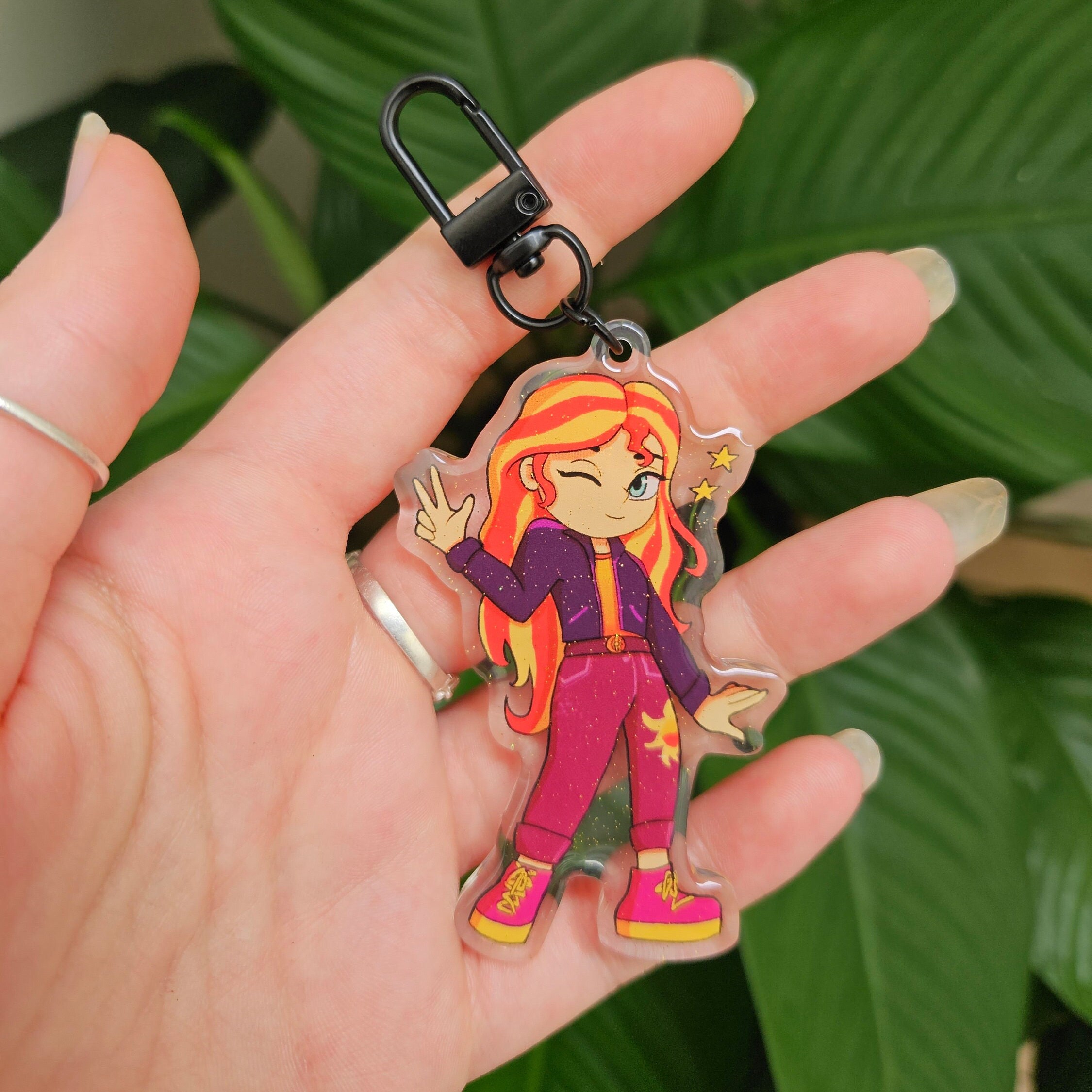 MLP Equestria Girls Acrylic Keychain - Etsy