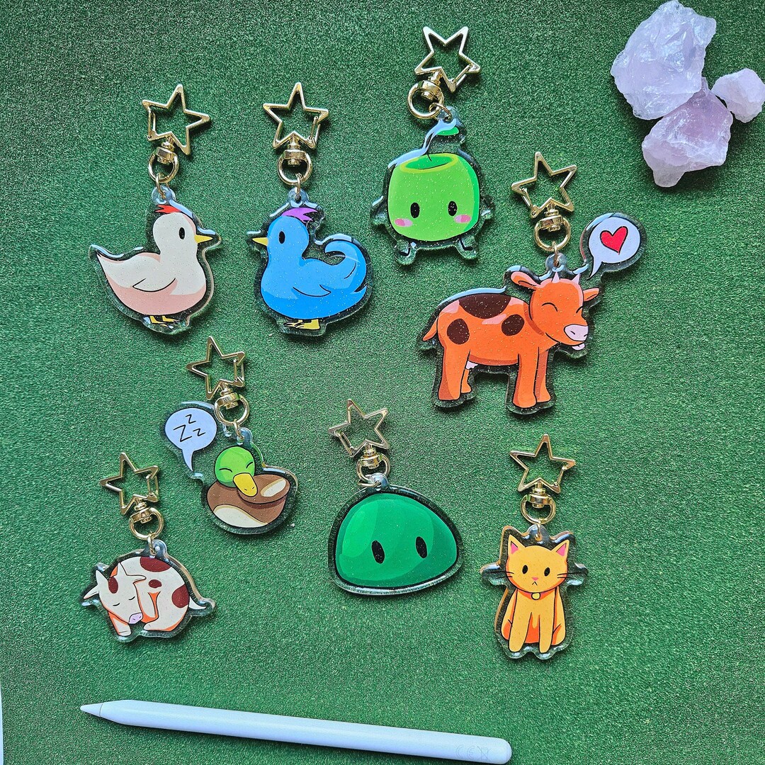 Stardew Valley Acrylic Keychain - Etsy