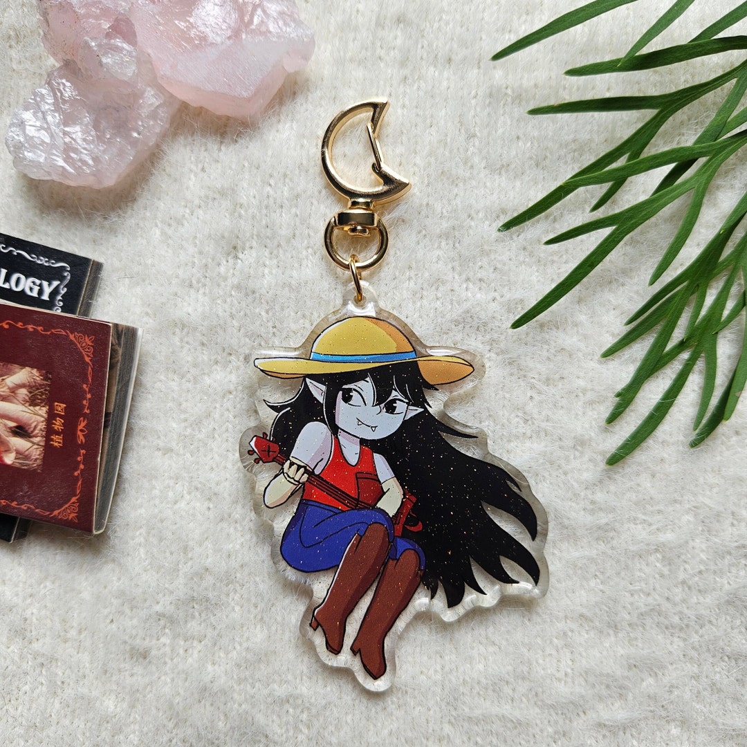 Marceline the Vampire Queen Acrylic Keychain - Etsy
